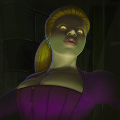 ArtStation - Puppet controlling witch