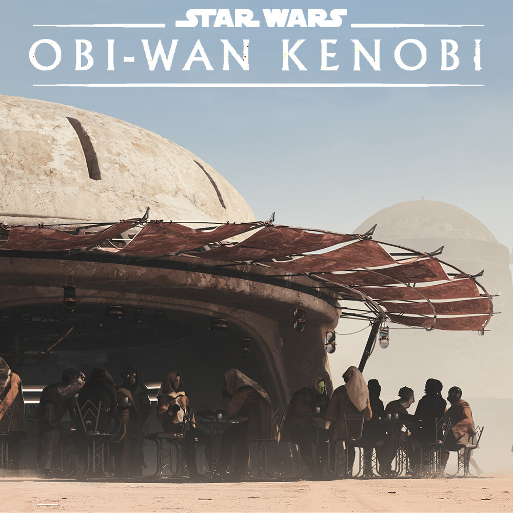ArtStation - Cantina Designs for Obi Wan Kenobi - Exterior