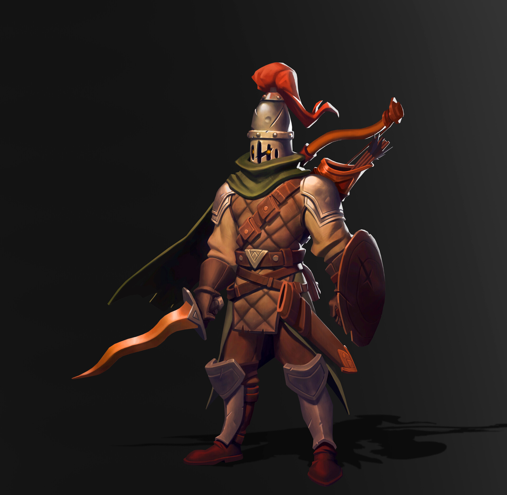 ArtStation - DnD Fighter Render Test