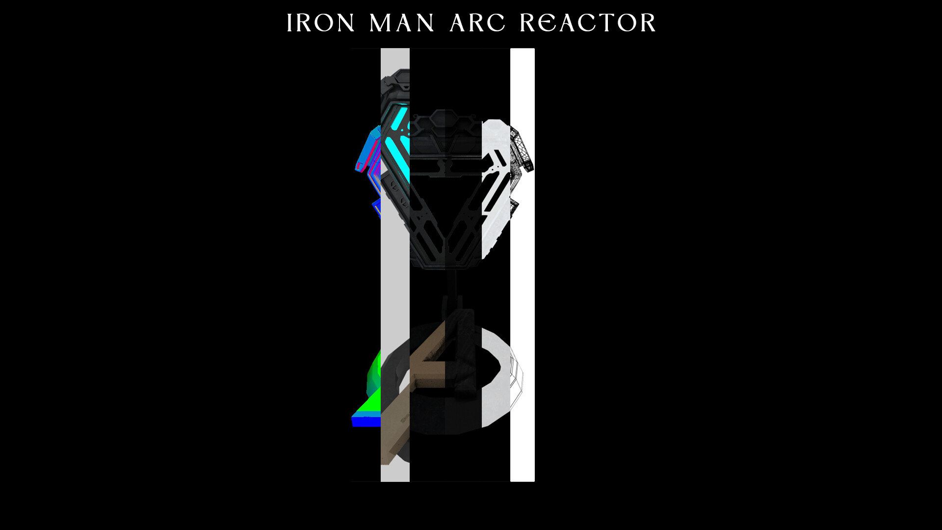ArtStation - iron man arc reactor