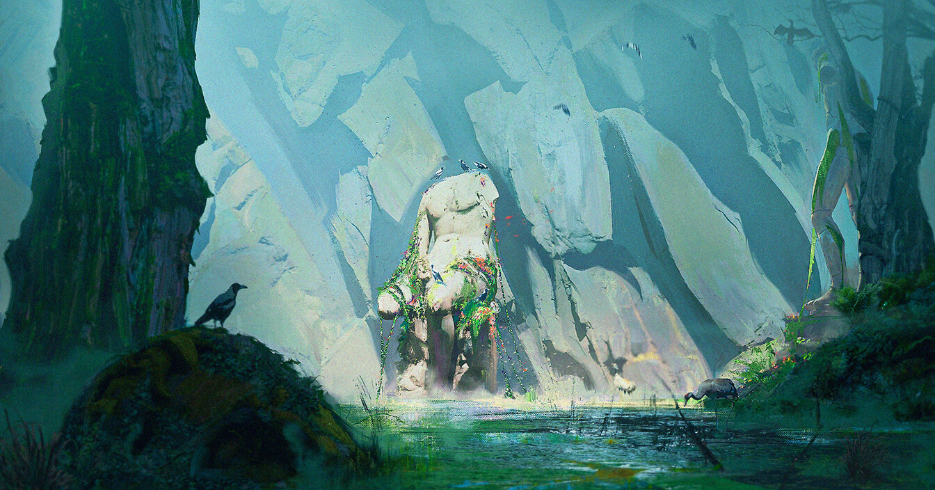 ArtStation - Fallen god