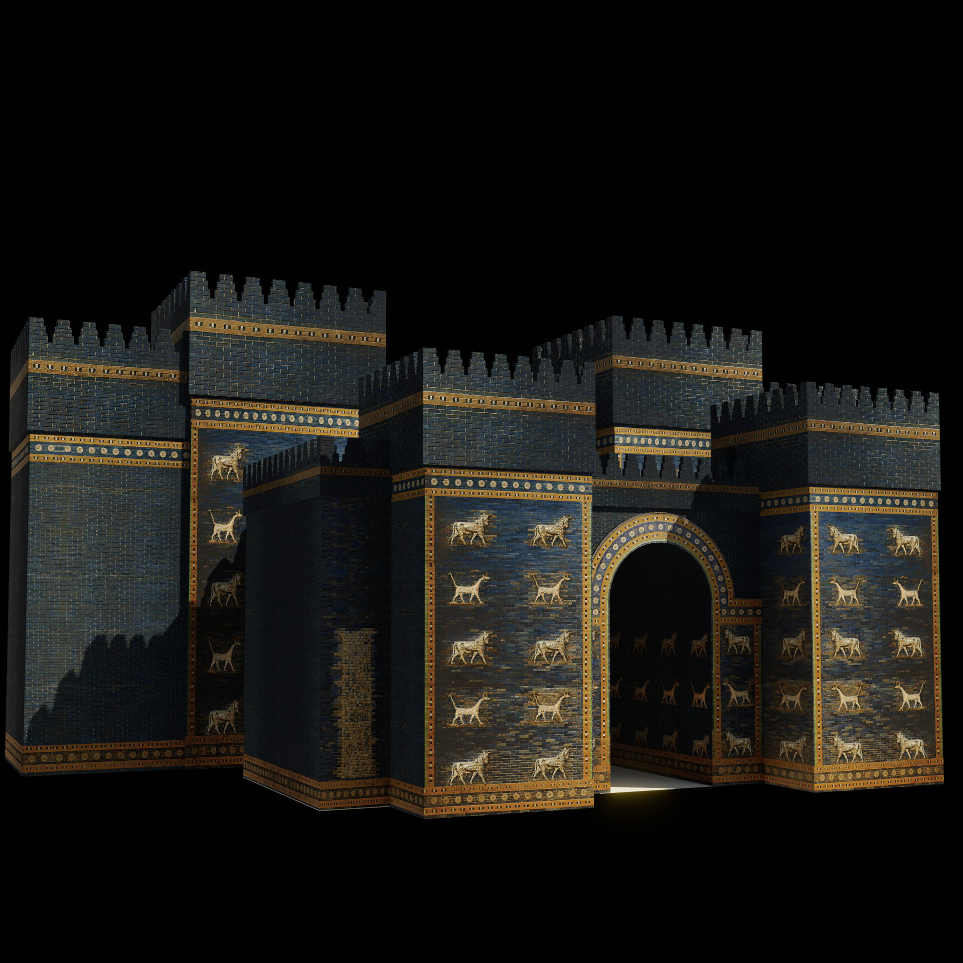 Ishtar Gate Model