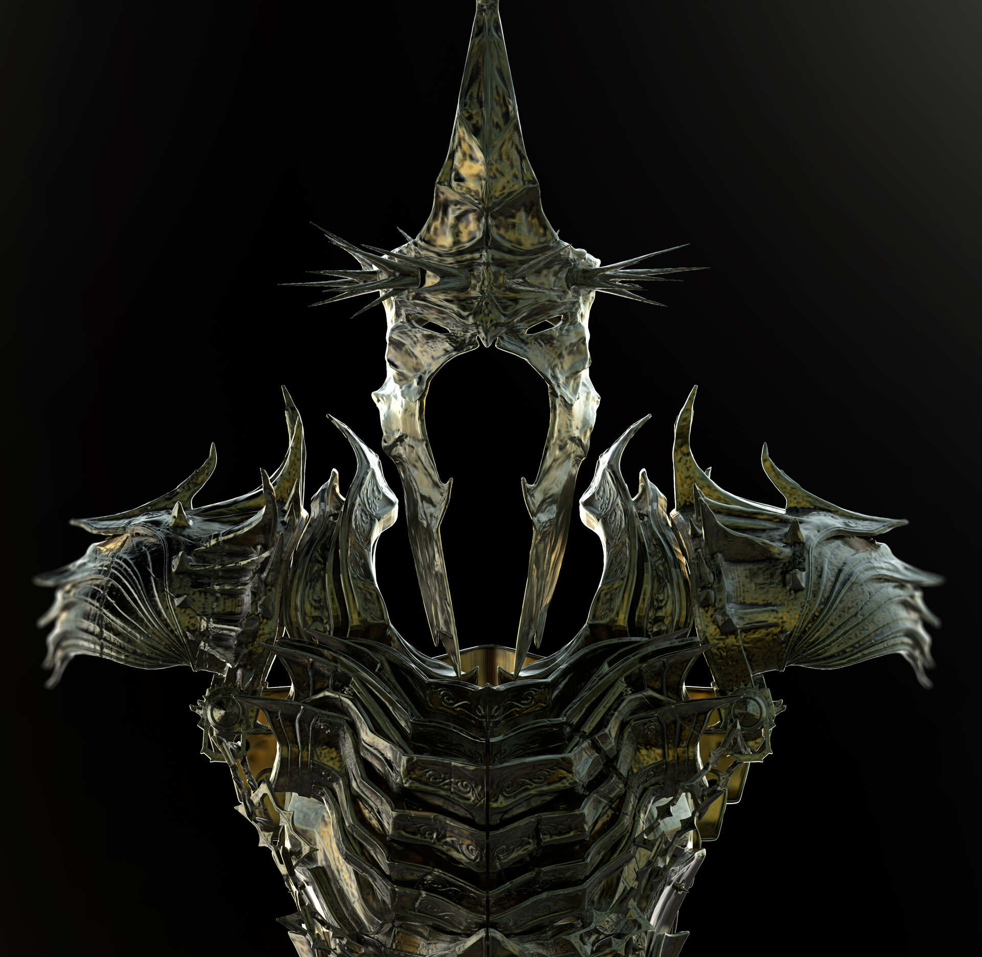 ArtStation - ANGMAR'S ARMOUR/REFORGED