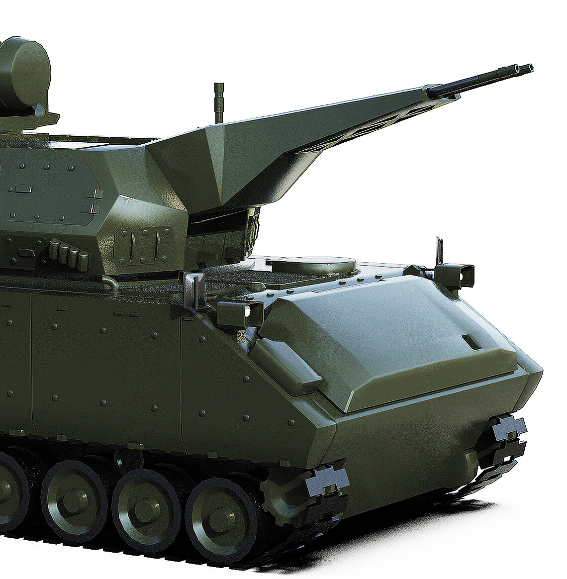 ArtStation - KORKUT - Air Defense Vehicle