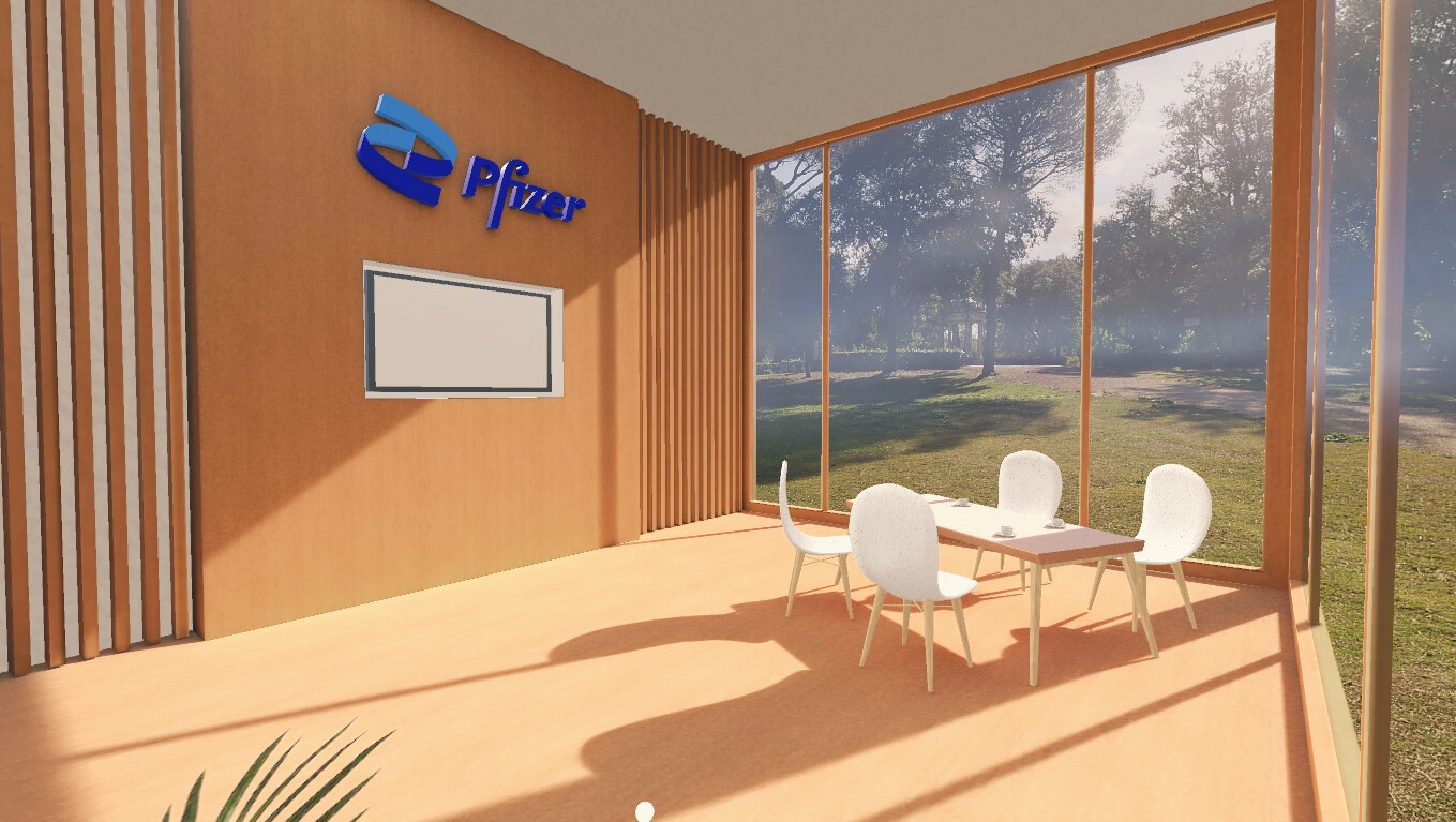 ArtStation - Spatial.io - 1-on-1 Meeting Room Environment