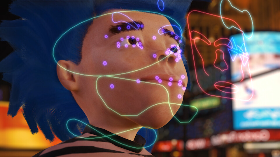 ArtStation - Face rig for 2D