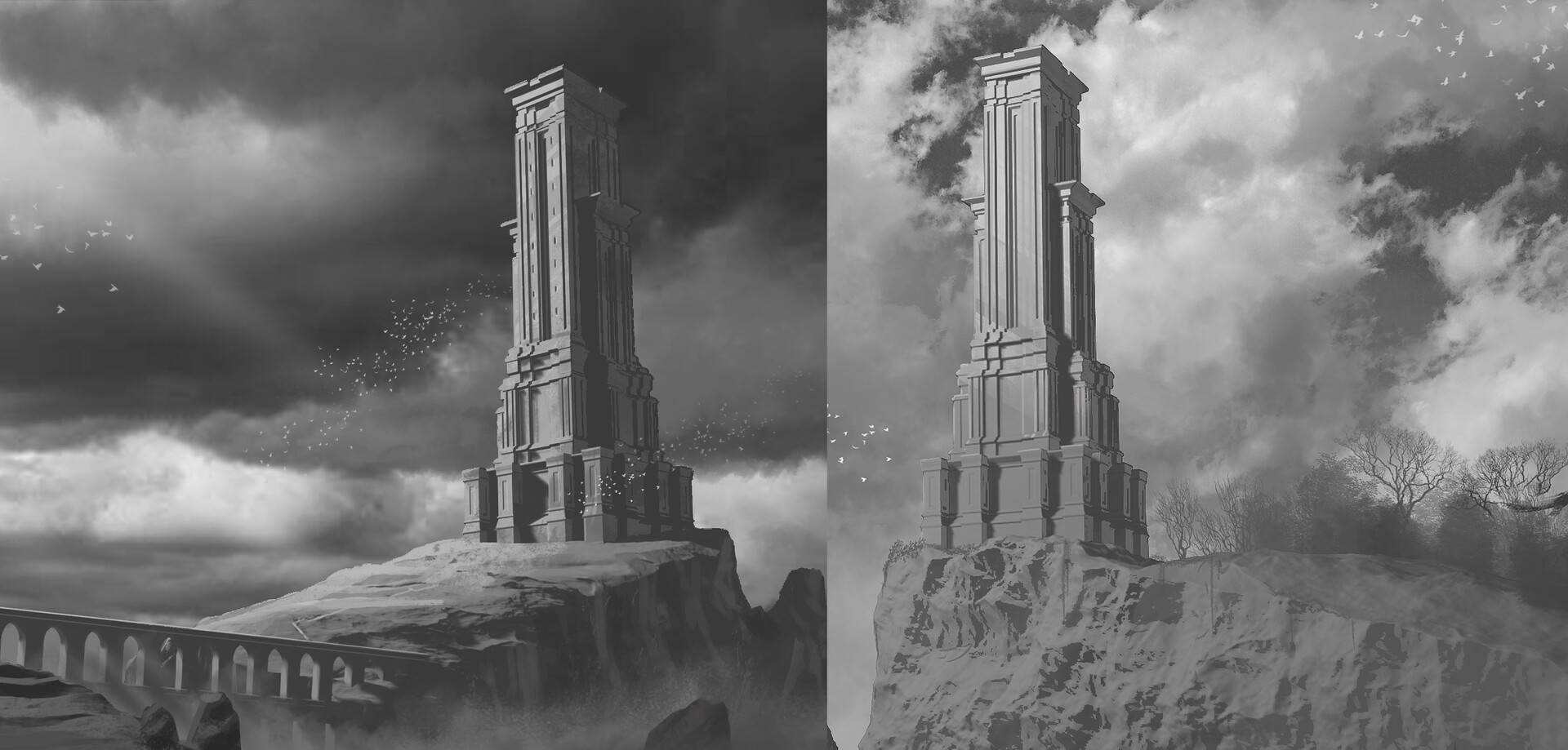 ArtStation - The Lonely Towers
