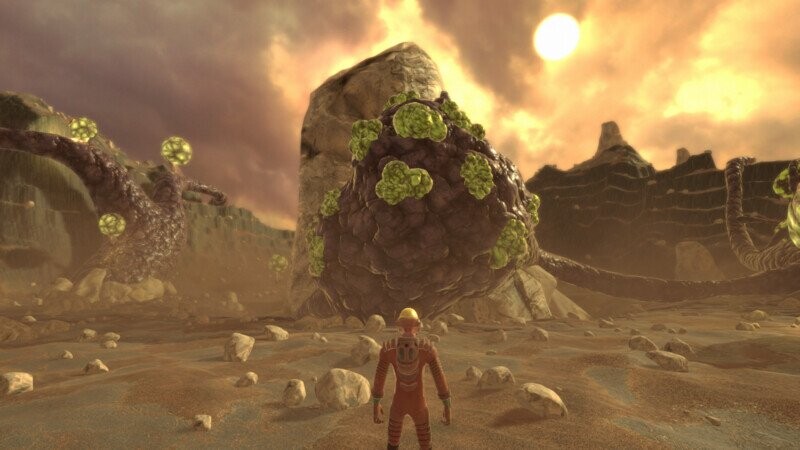 ArtStation - Alien Nest in the Desert