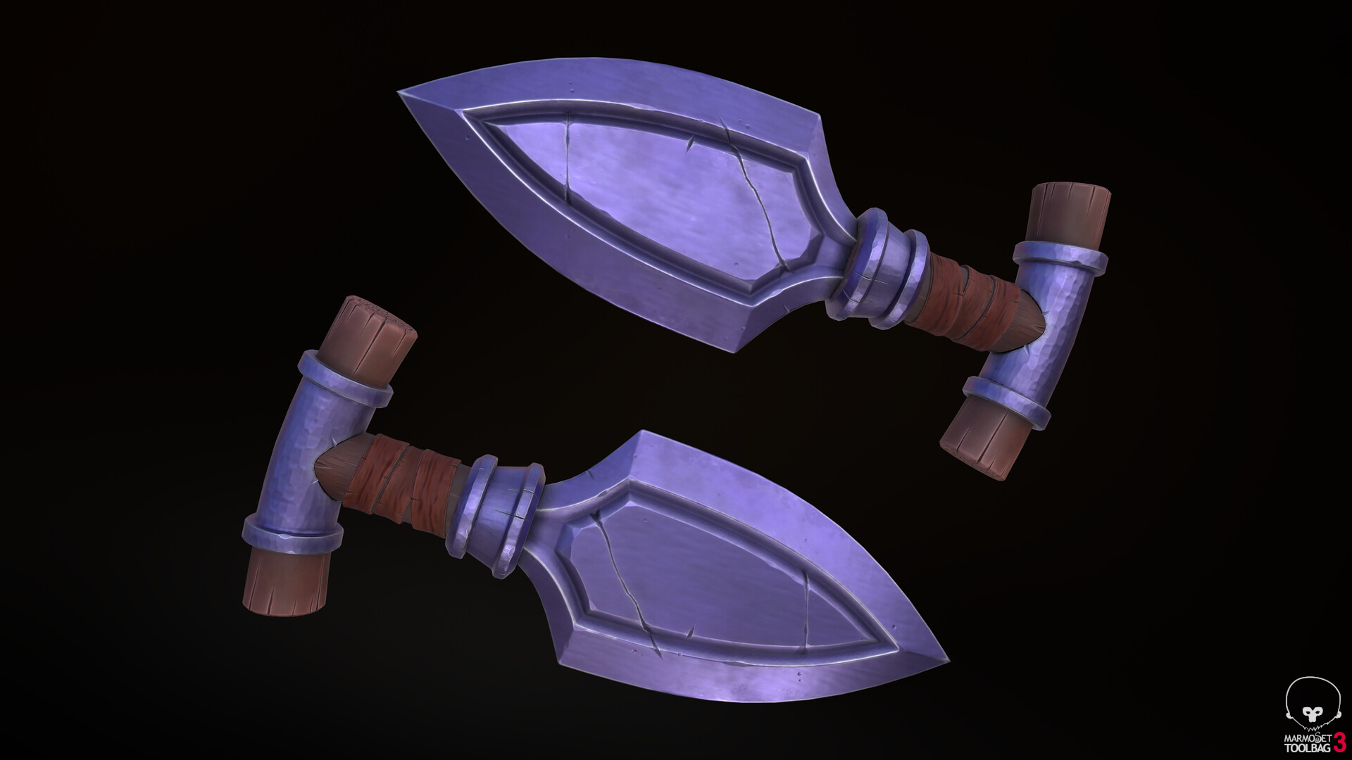 ArtStation - Stylized Shadow Dagger