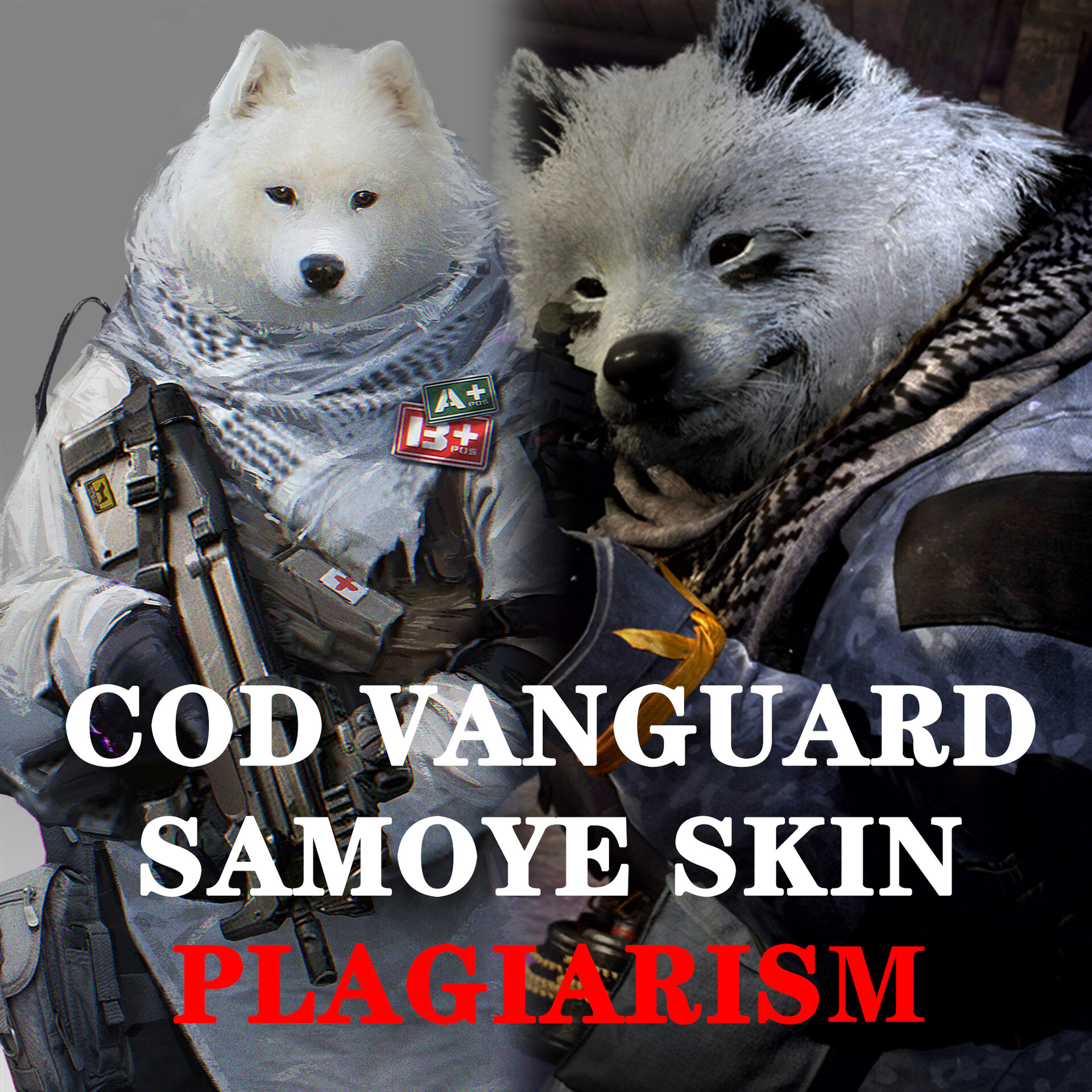 Sail Lin - COD Vanguard Samoye skin plagiarism