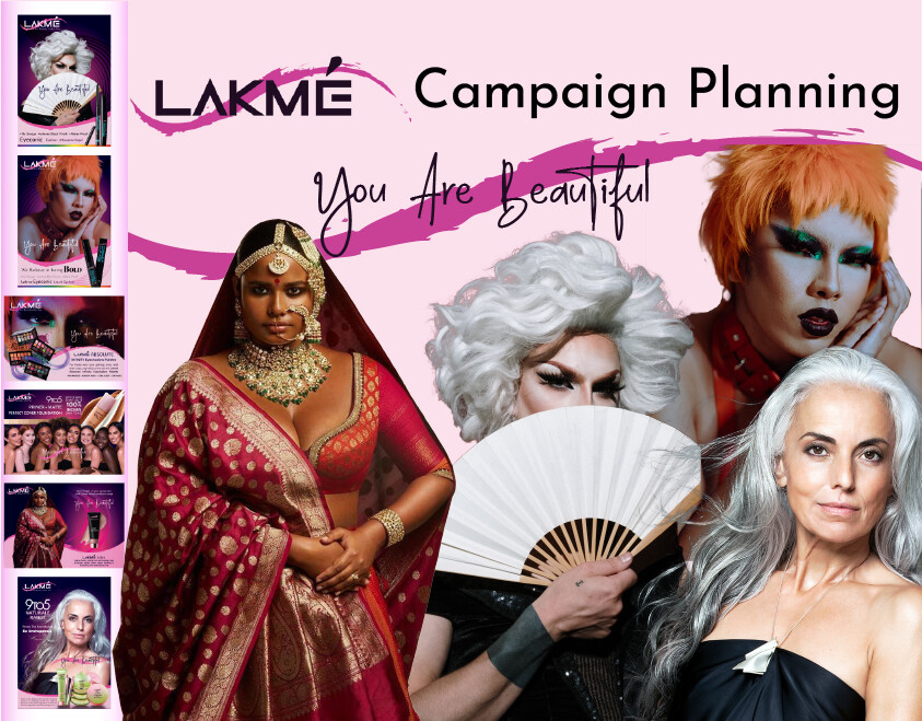ArtStation - Lakme Campaign Planning