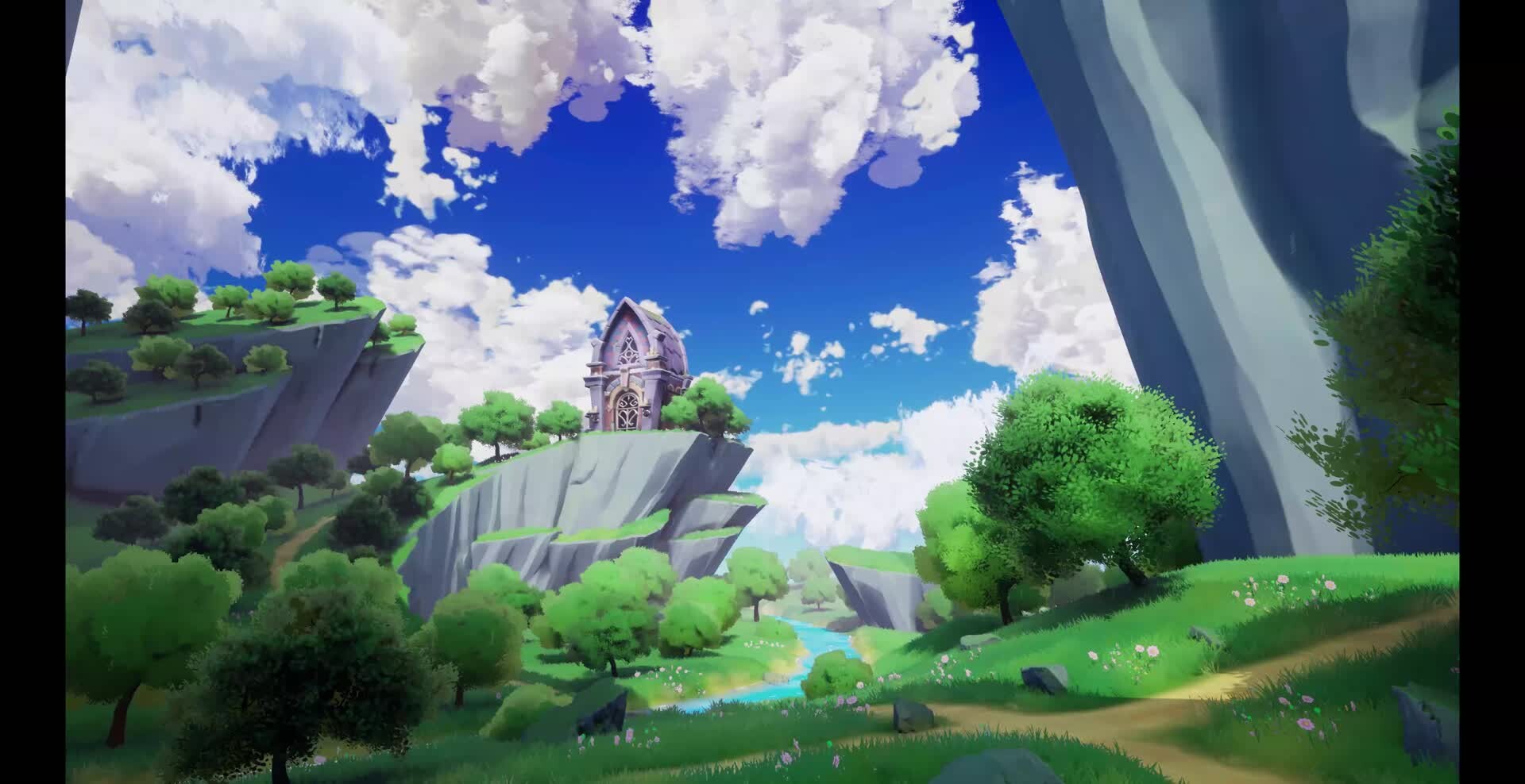 ArtStation - First attempt at stylized scenes