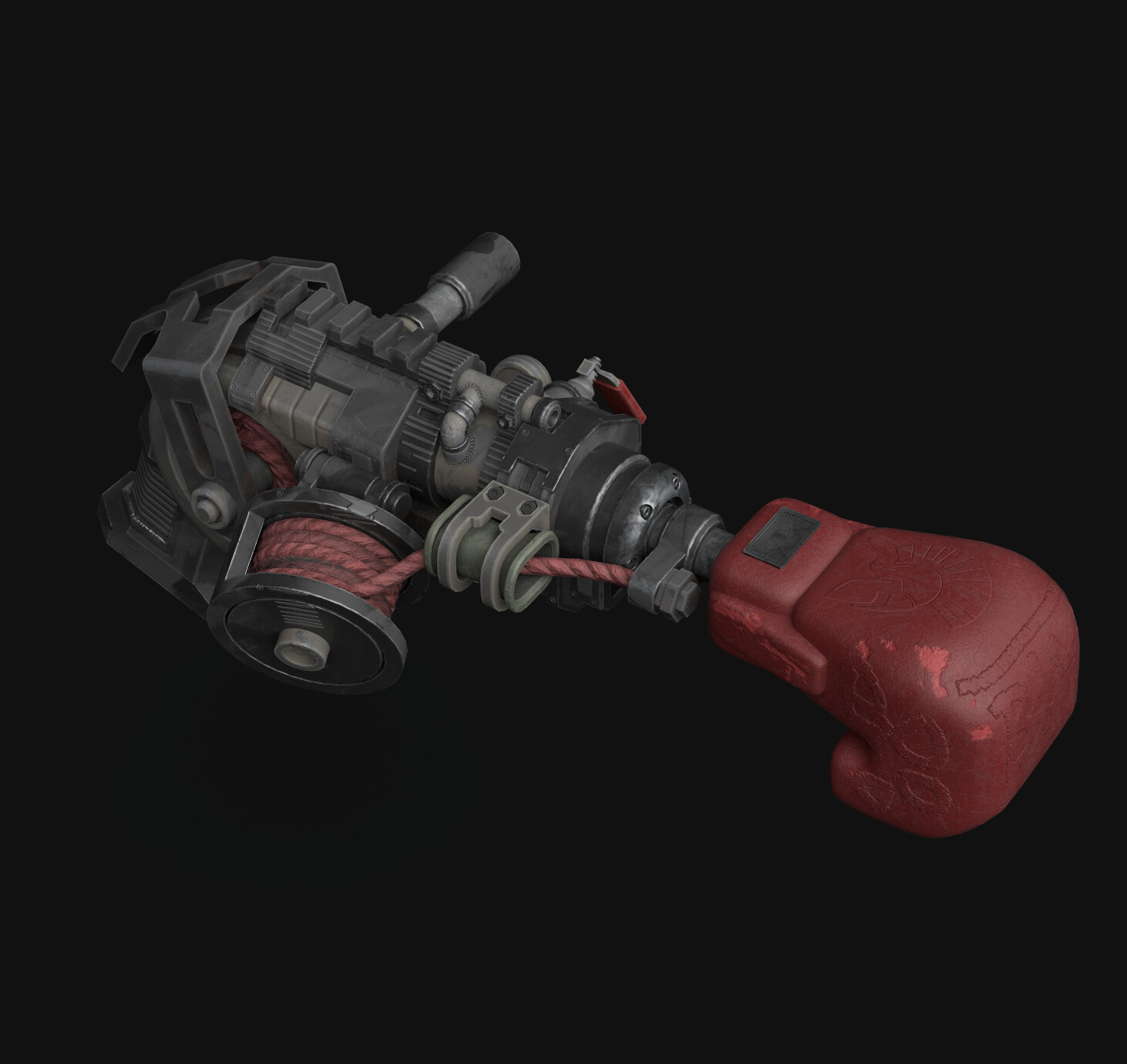ArtStation - Fist gun! ... harpoon