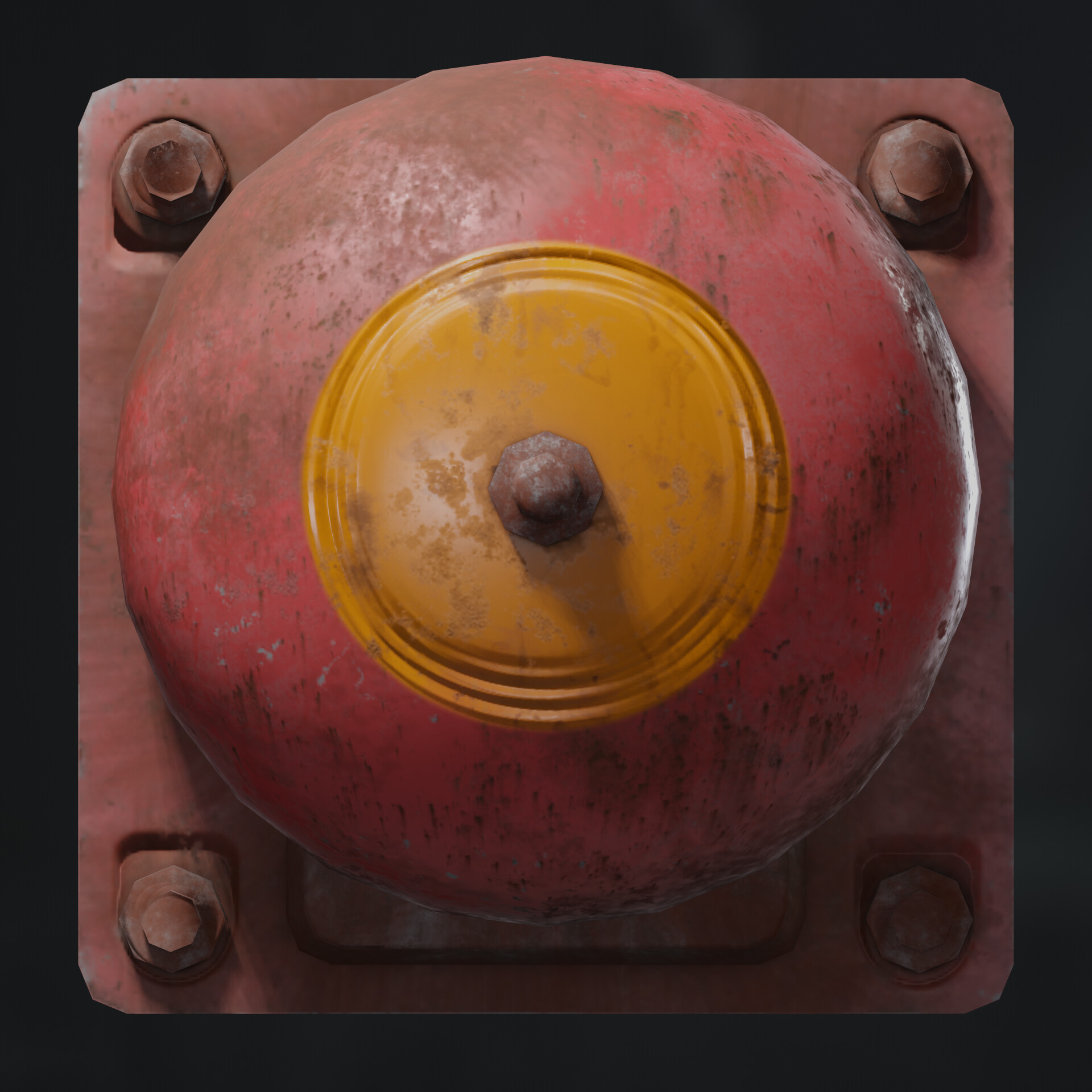 ArtStation - [Fallout London] Fire Alarm Prop