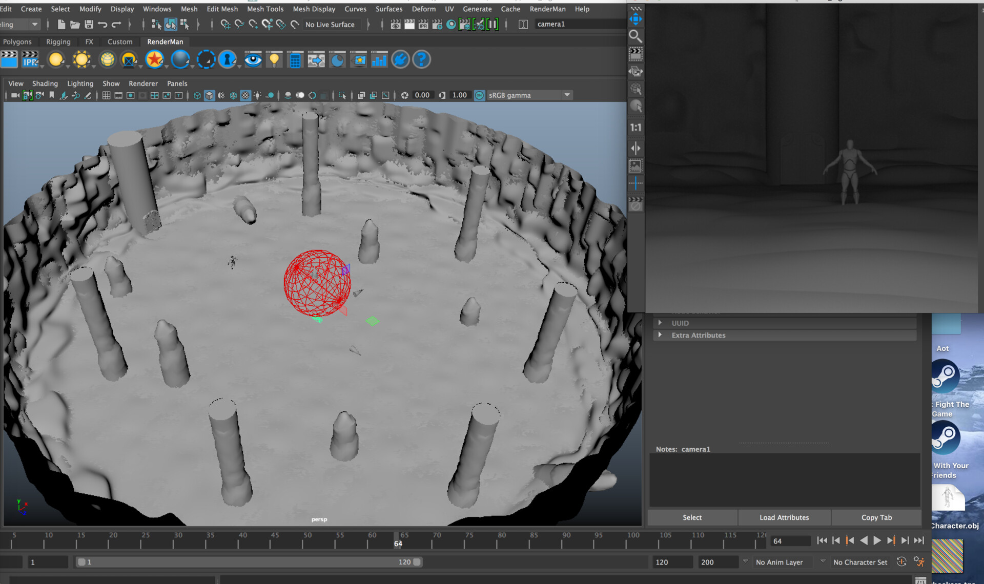 ArtStation - Muken, lowest lvl- Kenpachi vs Unohana grounds
