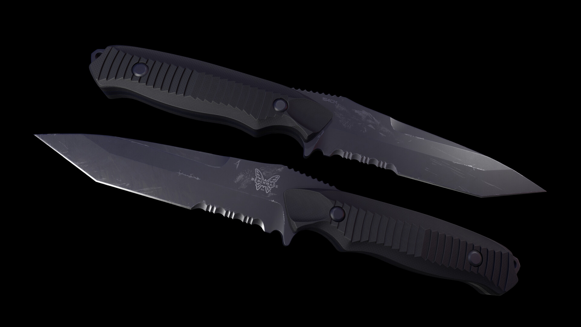 ArtStation - Benchmade Blade Knife | Weapon Art