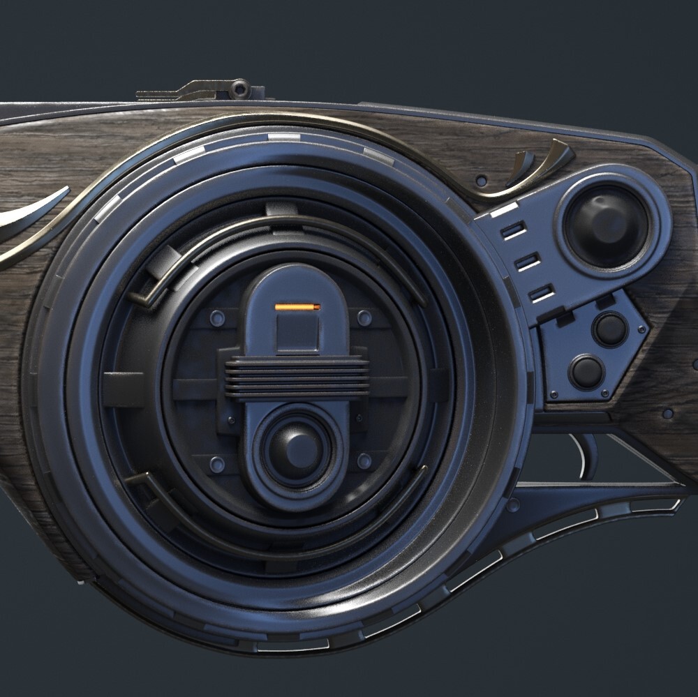 ArtStation - Sci-fi/Western Rifle