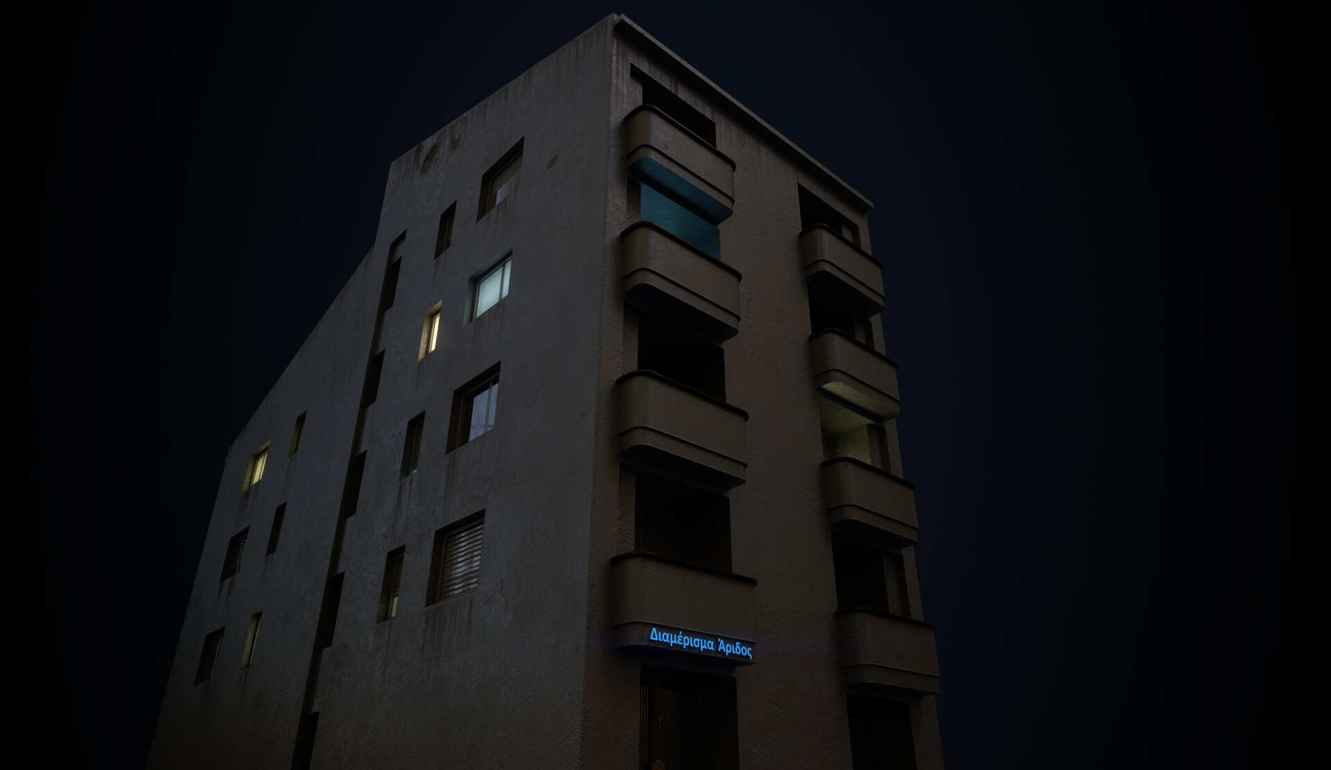 ArtStation - GR - Building: Ελληνικό Διαμέρισμα III.