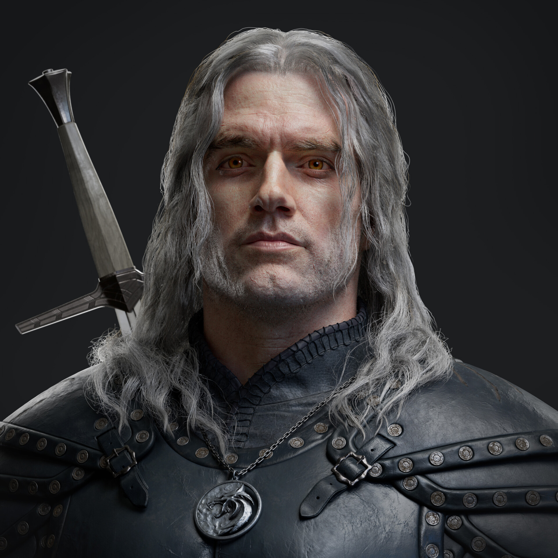 ArtStation - Geralt - The Witcher Fanart