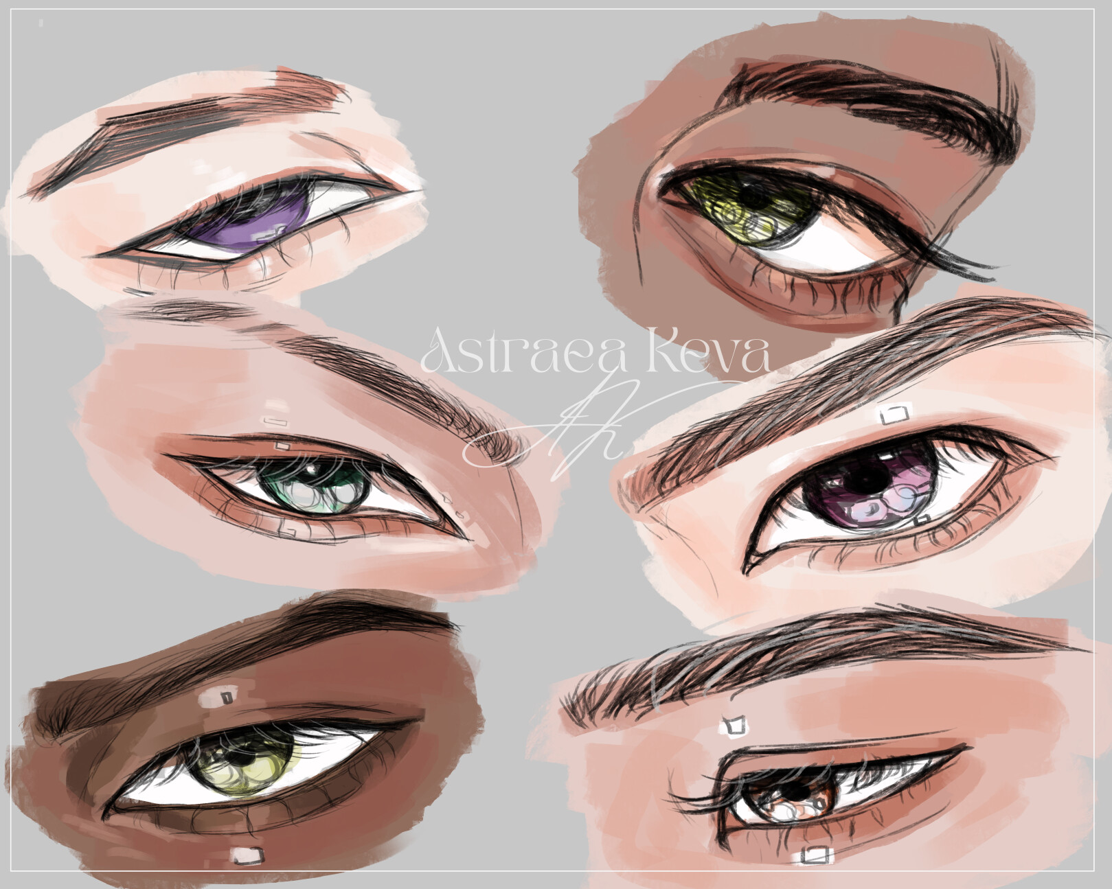 ArtStation - Eye Drawings