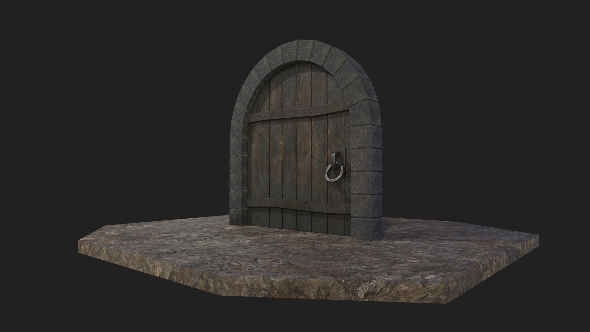 ArtStation - MEDIEVAL DOOR