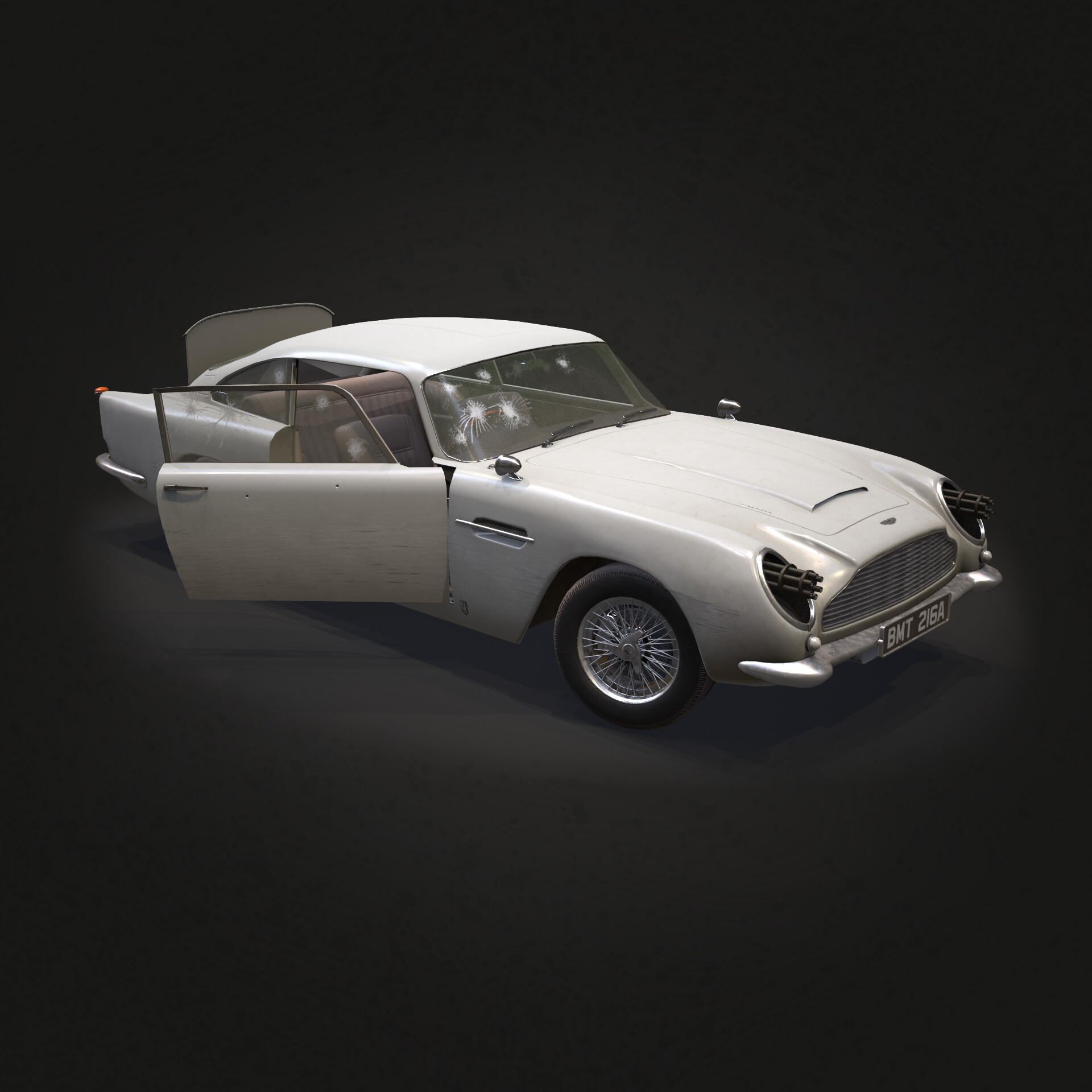 ArtStation - Aston Martin DB5