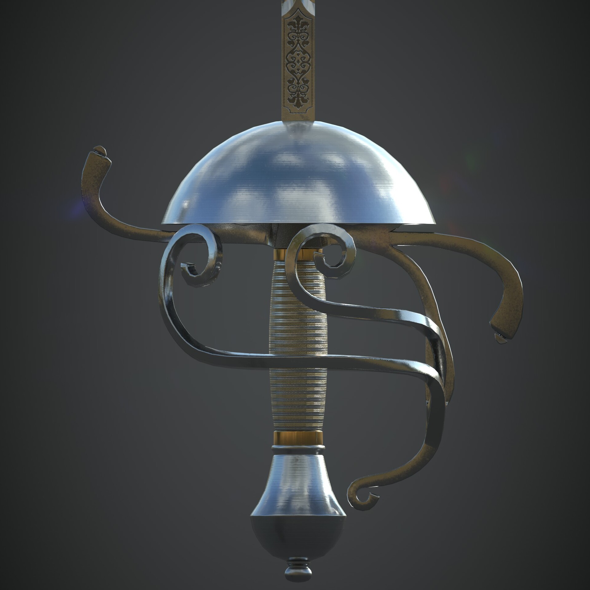 ArtStation - Transitional Cup Hilt Rapier
