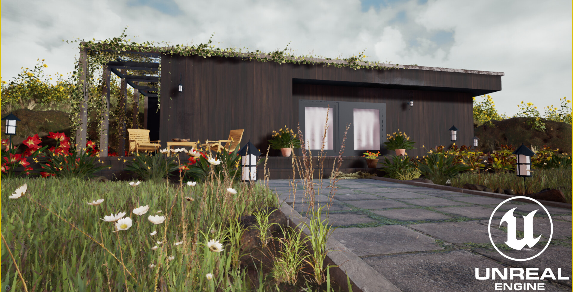 ArtStation - UE4 - Country House