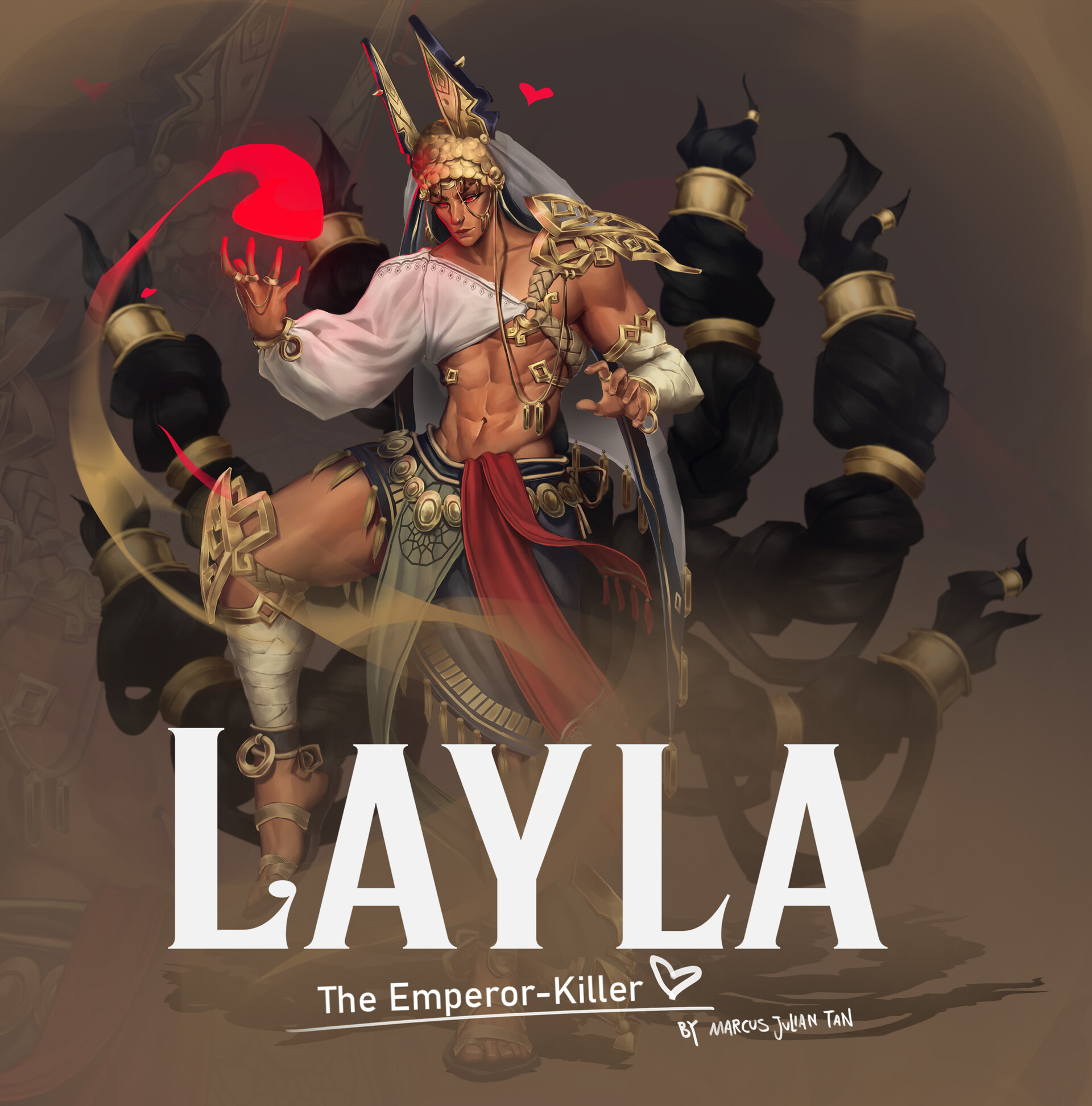 ArtStation - Layla The Emperor-Killer