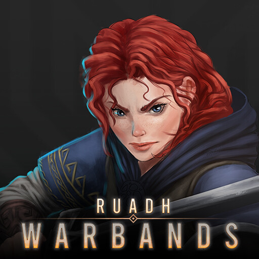 ArtStation - Ruadh Warbands: Shieldmaid