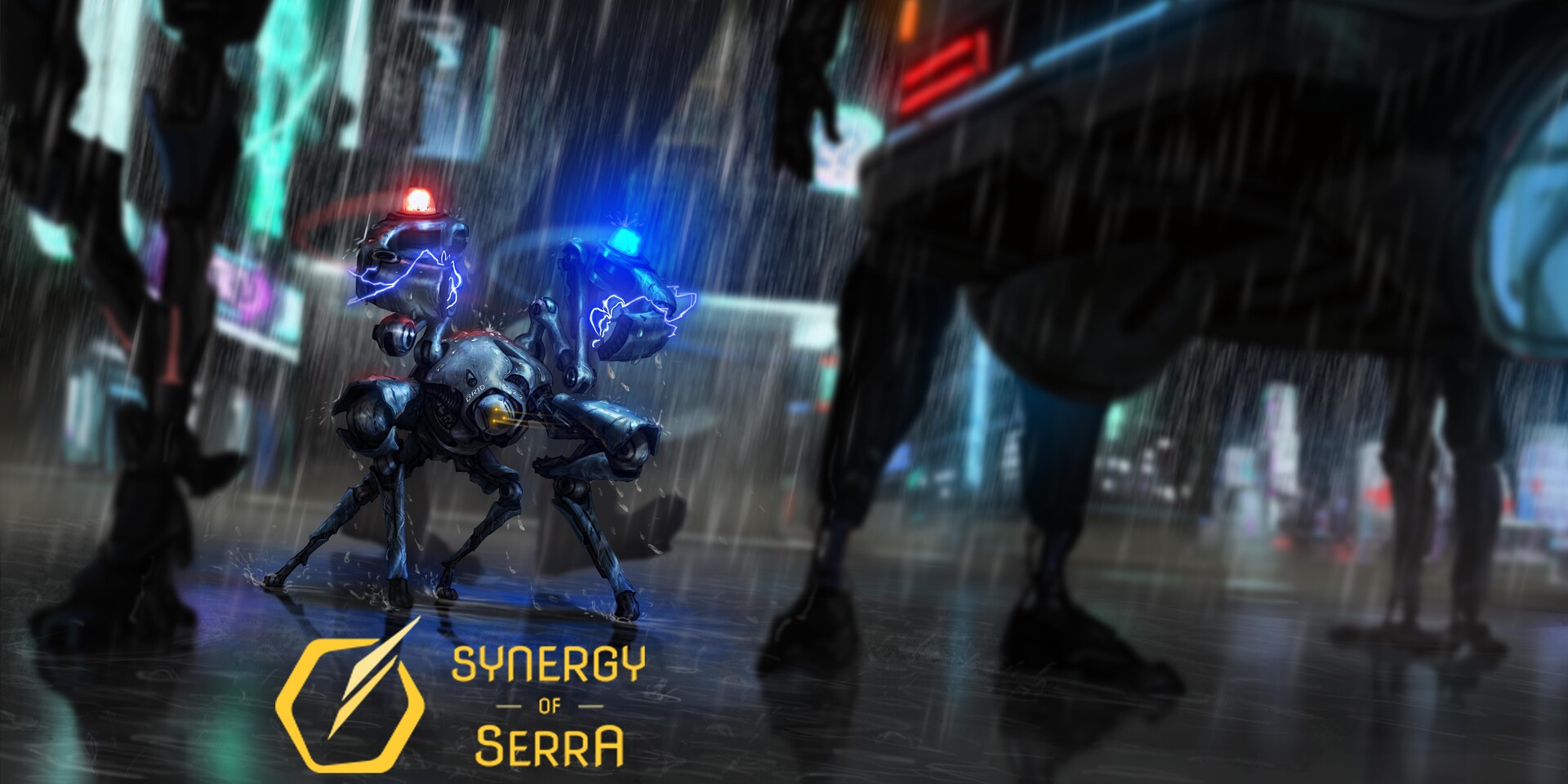 ArtStation - Security Drone - Synergy of Serra