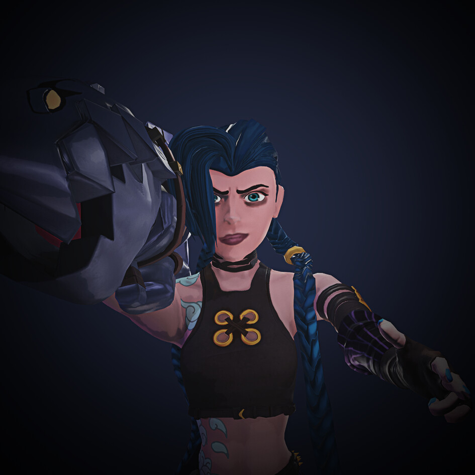 ArtStation - Jinx (Powder) - Fan art