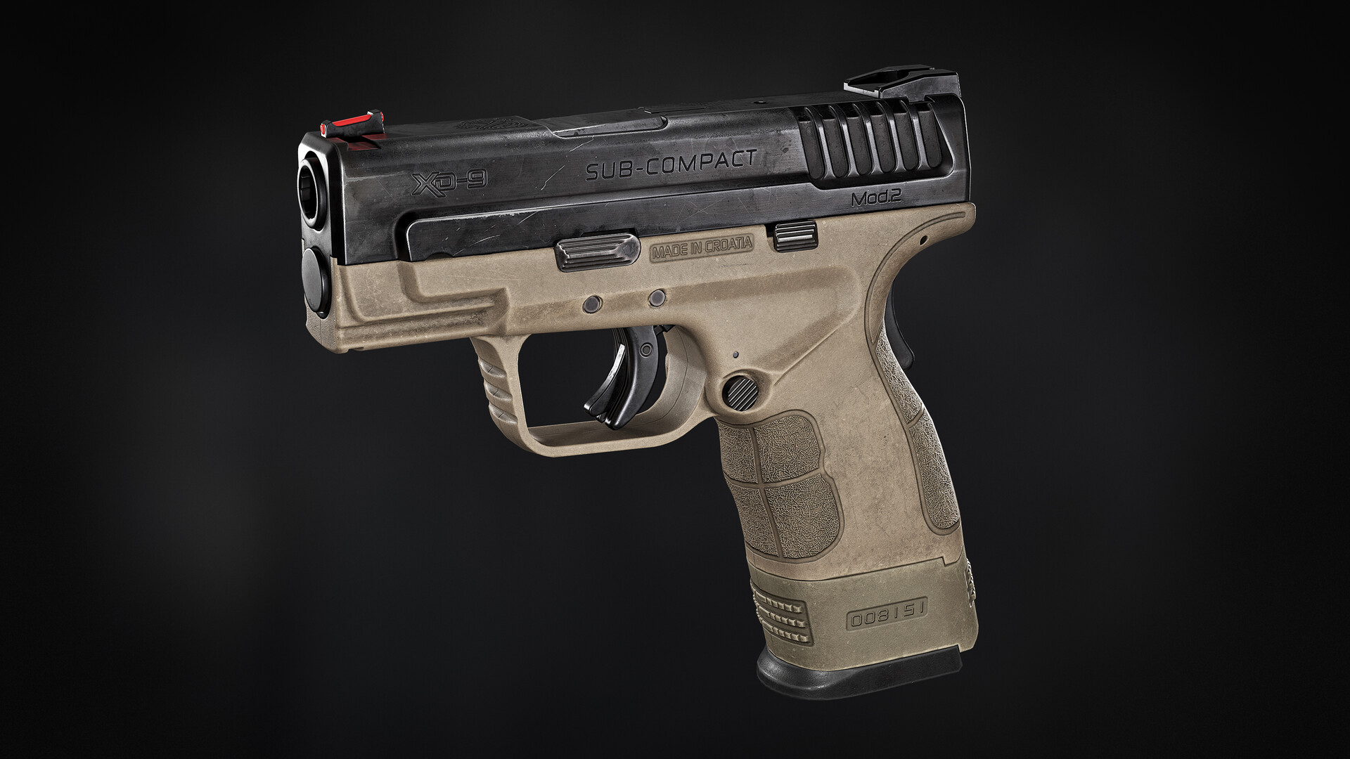 ArtStation - Handgun Springfeild XD