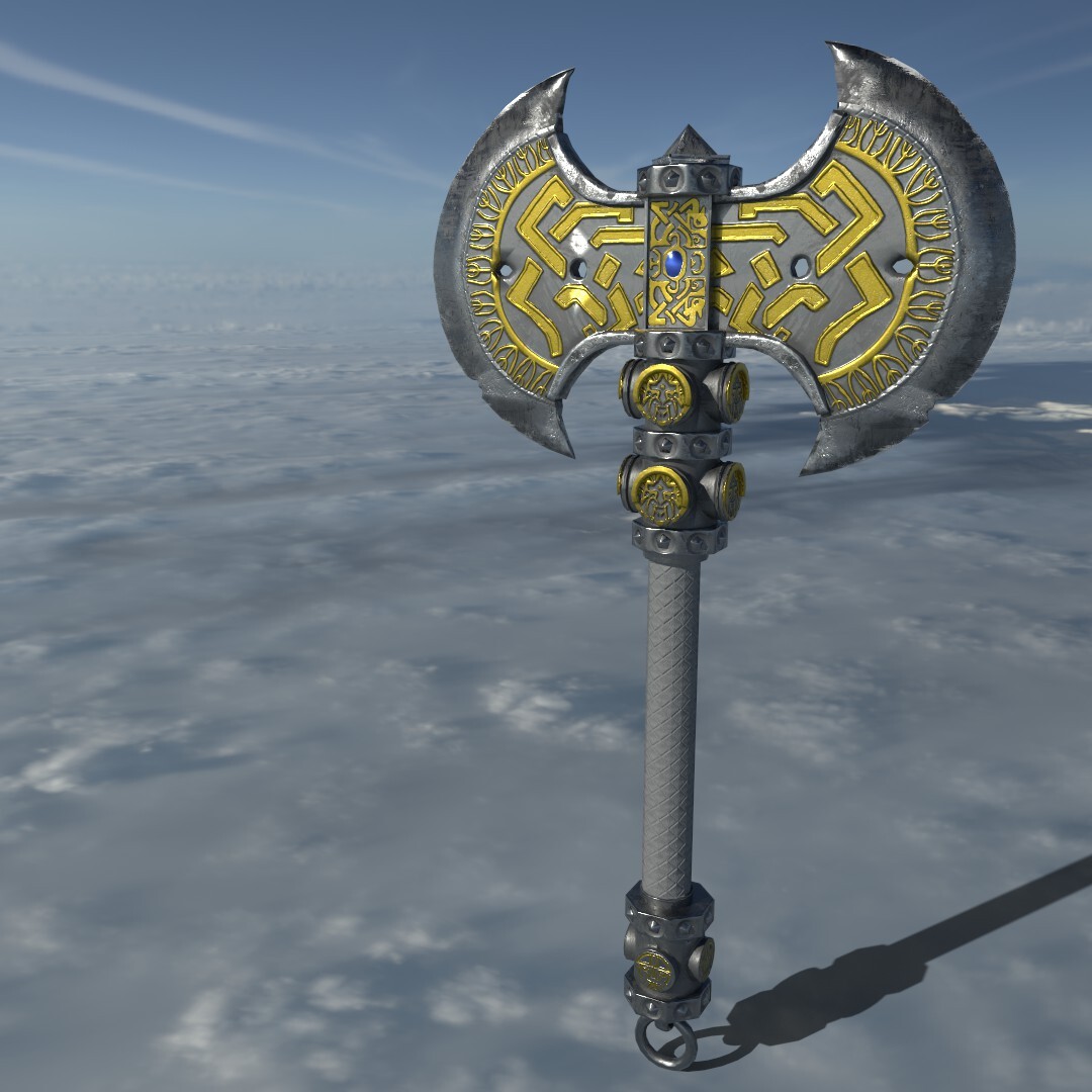 ArtStation - Snow Axe