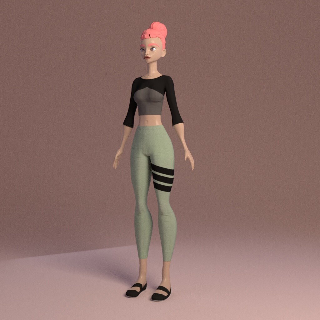 ArtStation - First Charactor model