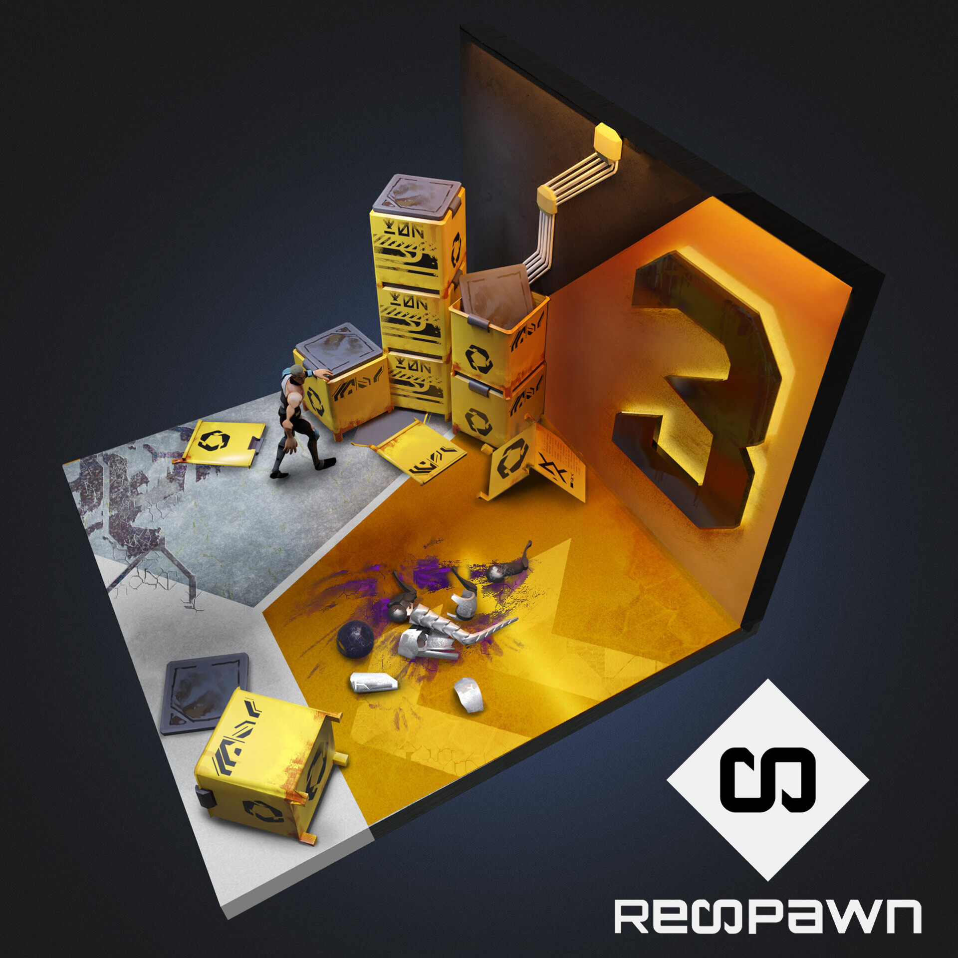 ArtStation - Respawn Dioramas | Environment Concept Art