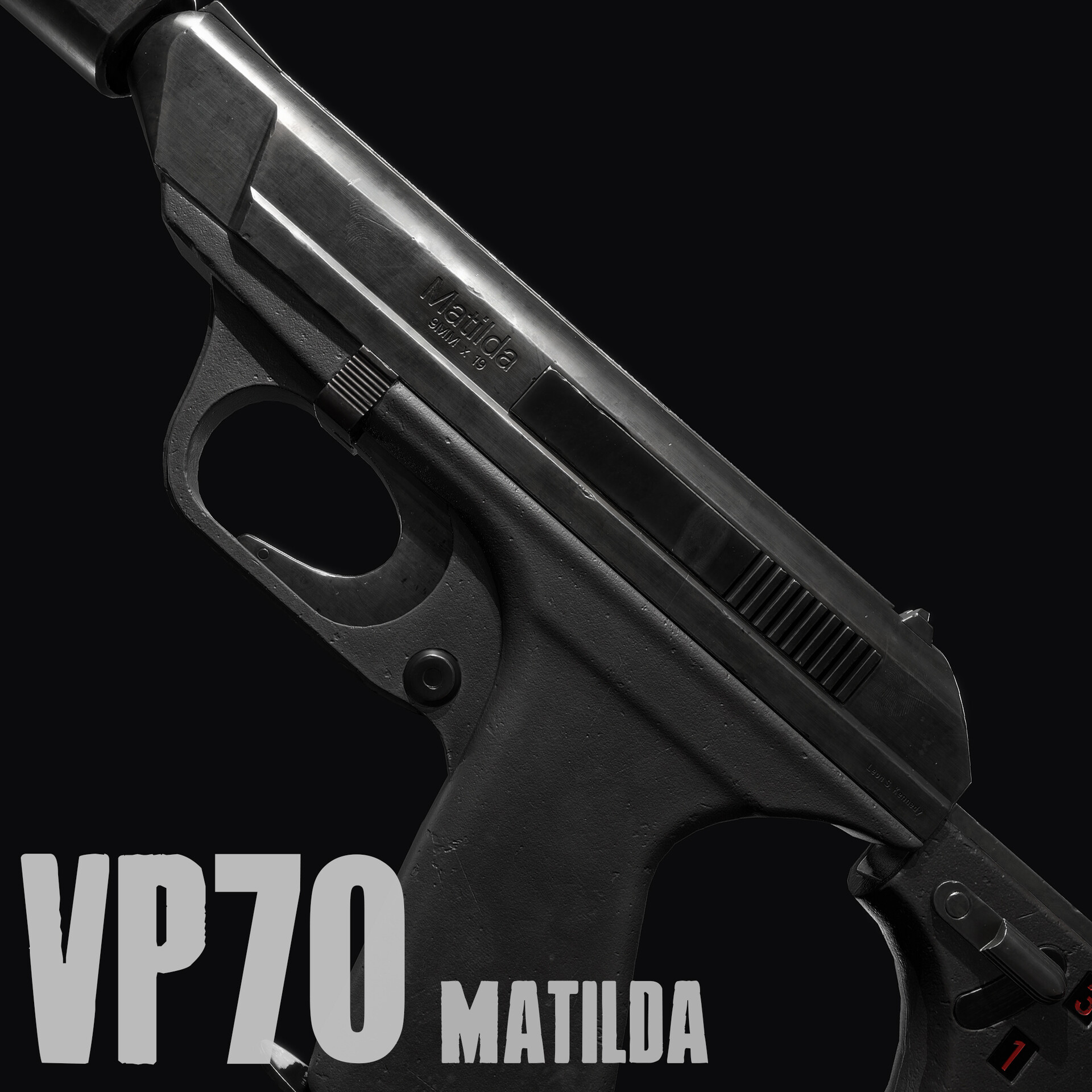 ArtStation - VP70 Matilda [Fan Art]