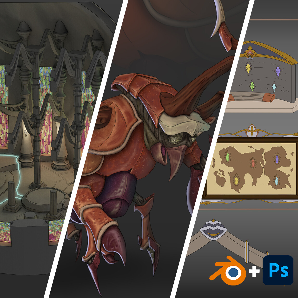 ArtStation - Taharka - Boss Redesign & Arena