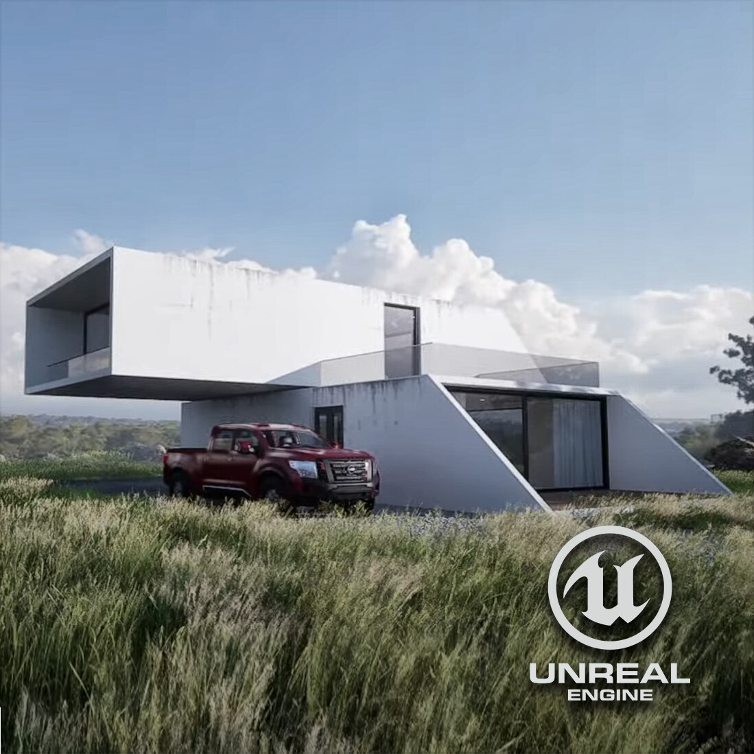 ArtStation - Modern Farm - Unreal Engine 5 Architectural Photorealistic