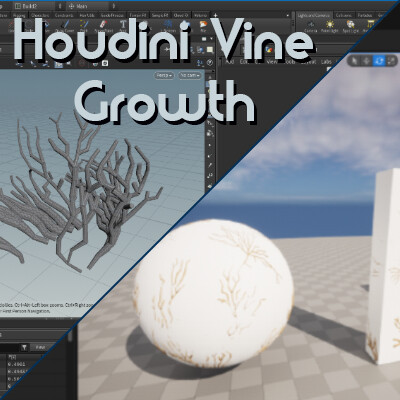 ArtStation - Houdini Vine Growth