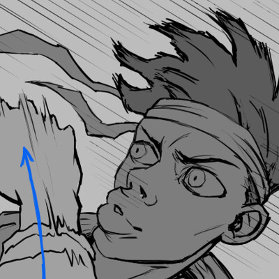 ArtStation - 2D Fight sequence storyboard/ animatic