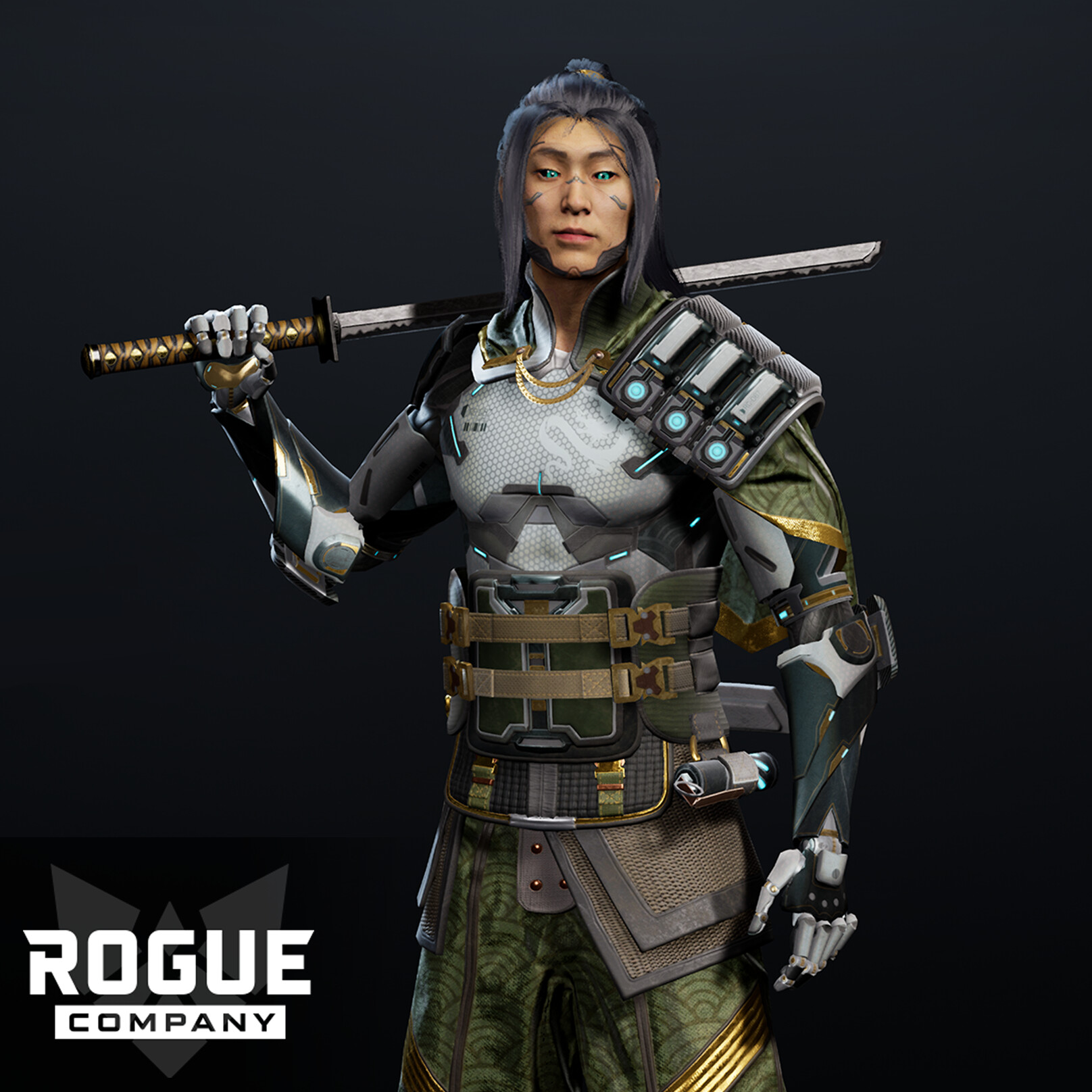 ArtStation - Rogue Company - Lone Wolf Talon Texturing