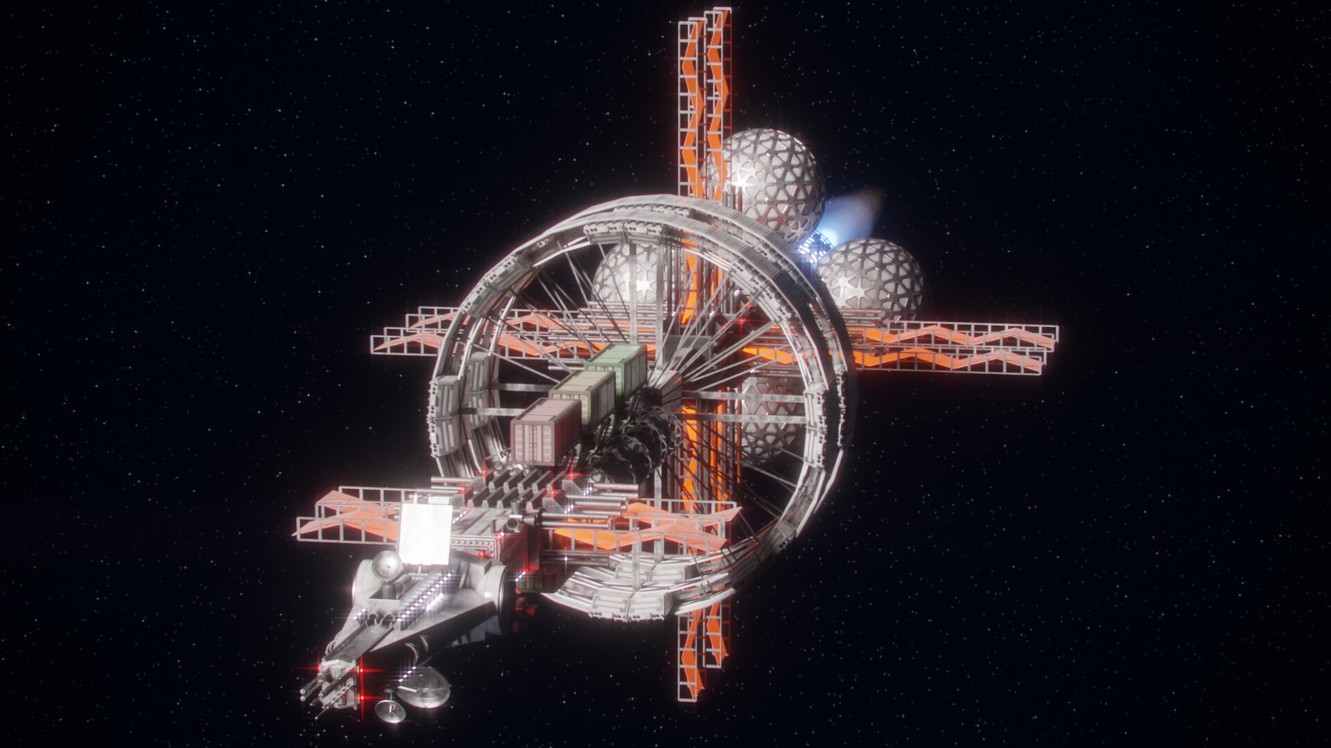 ArtStation - Shenandoah Spring Colony Ship