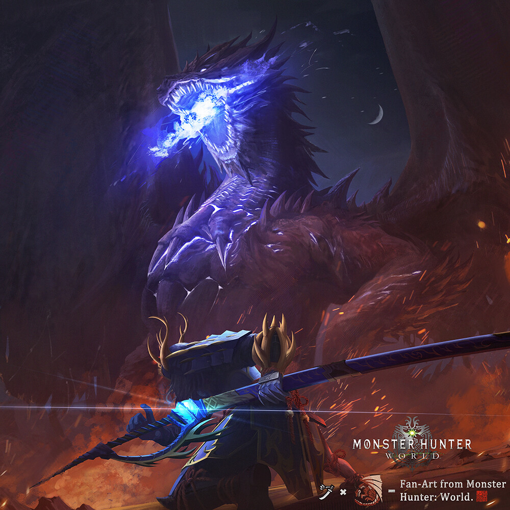 ArtStation - Fan-Art from Monster Hunter: World.