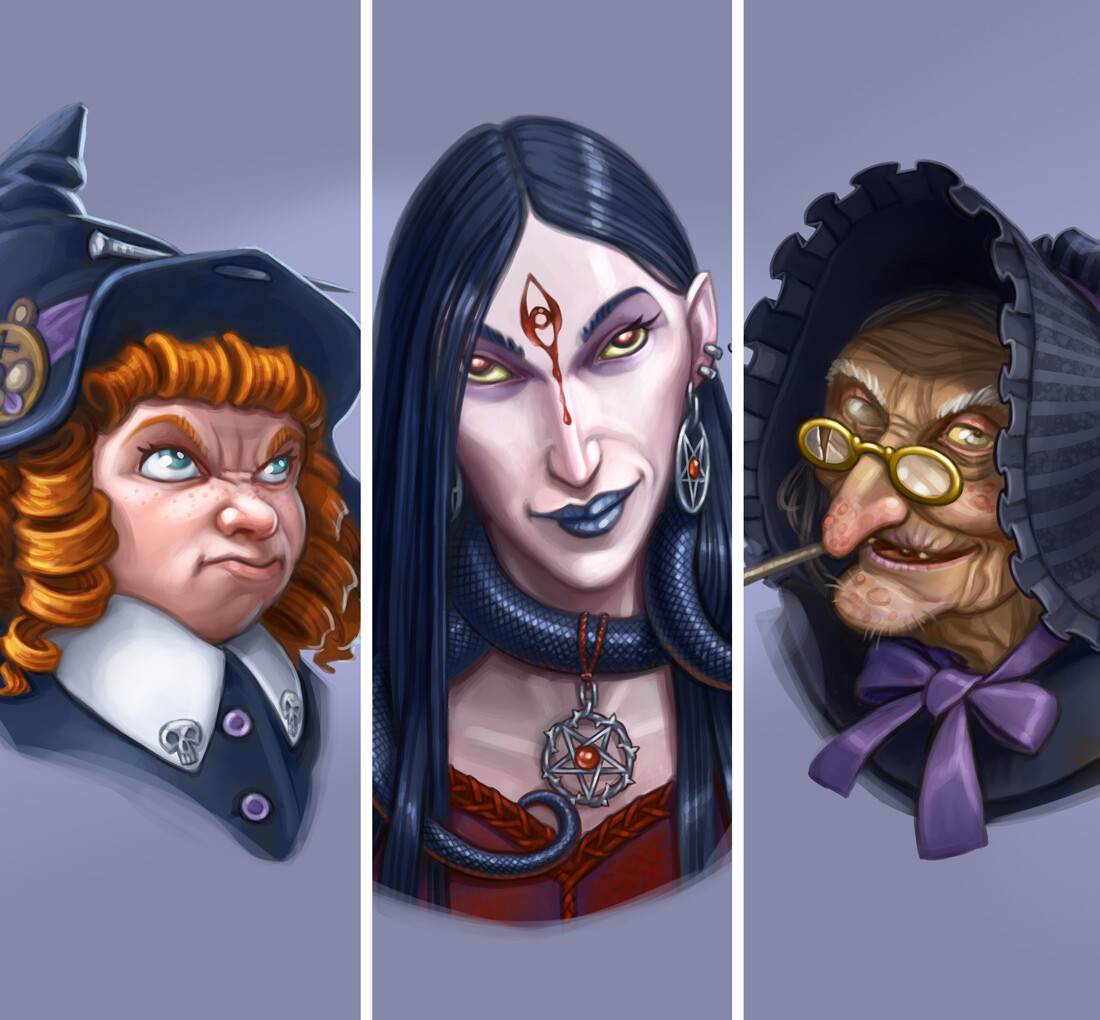ArtStation - Three witches