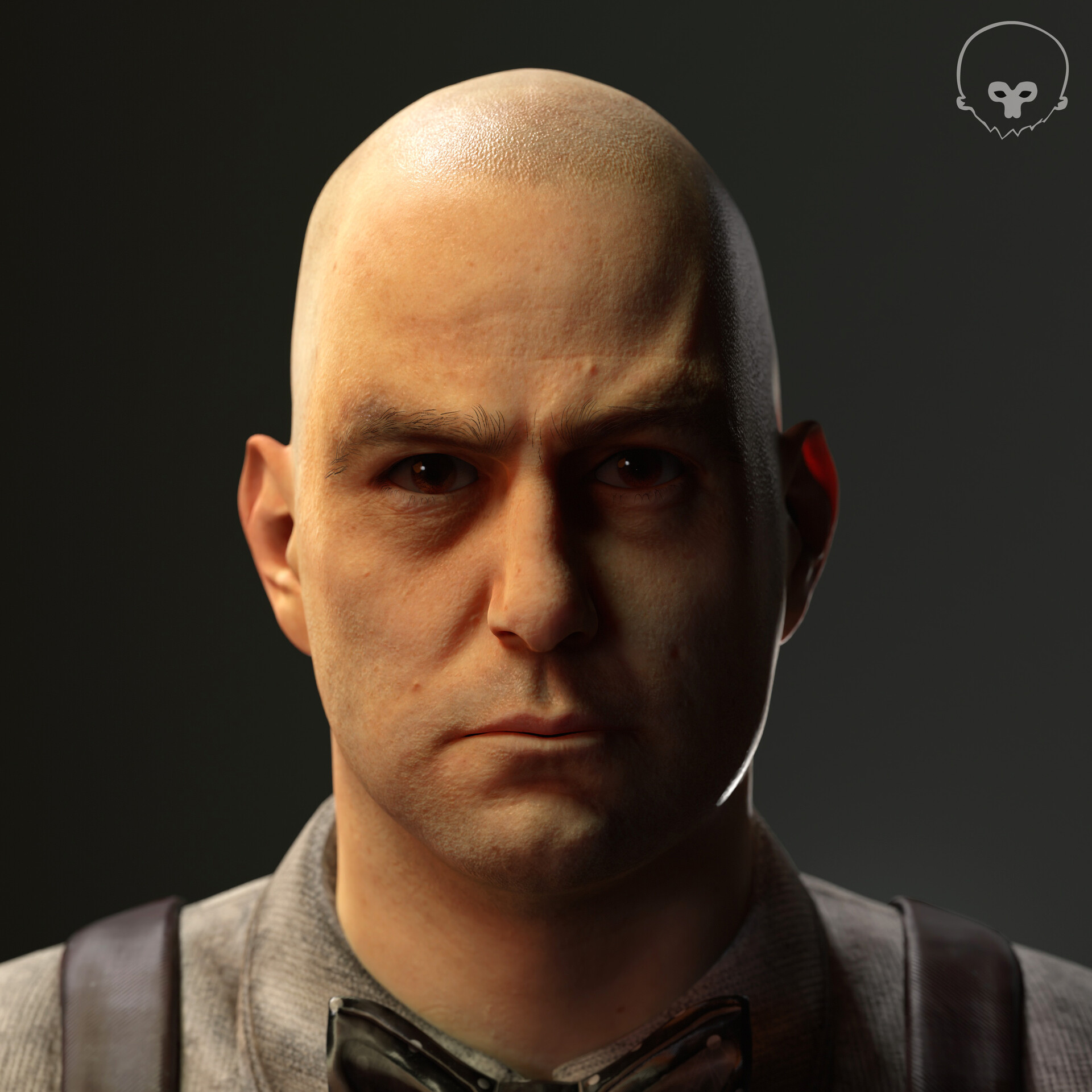 ArtStation - Aleister Crowley - Game-ready Character
