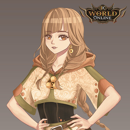 ArtStation - "Marials" NPC concept - Ex World Online
