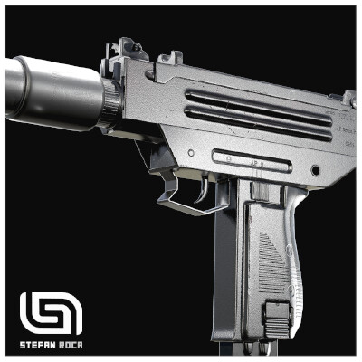 ArtStation - Micro UZI