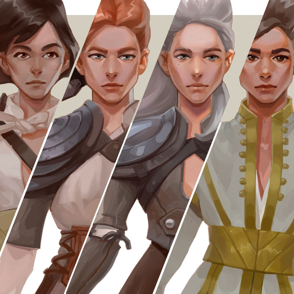 ArtStation - fencers