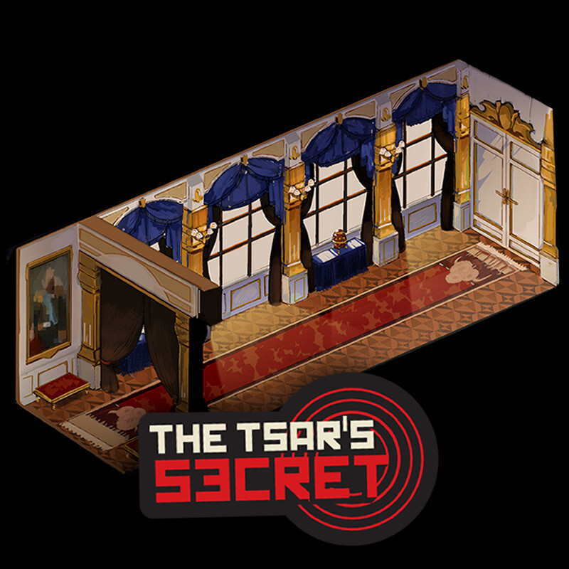 ArtStation - The Tsar's secret - Environment art - Corridor